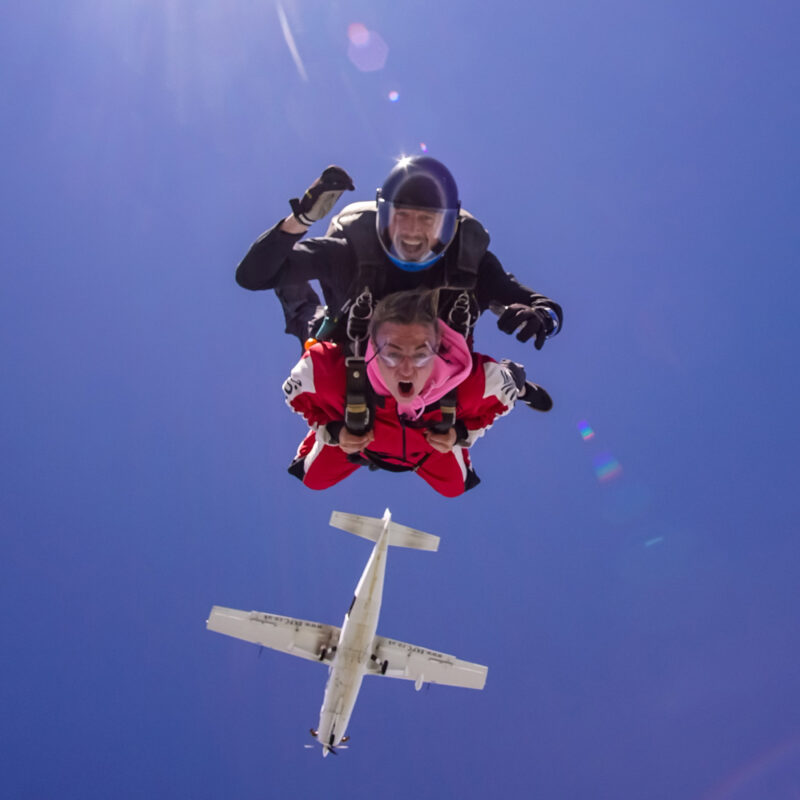 Highest Parachute Jump Uk
